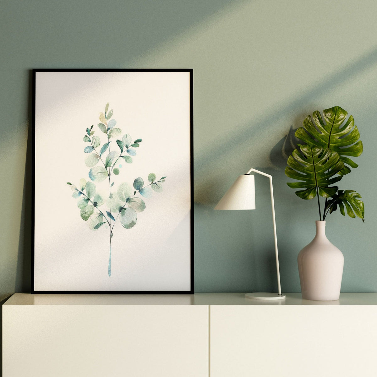 Affiche Eucalyptus - Illustration Décoration Botanique | Affichea