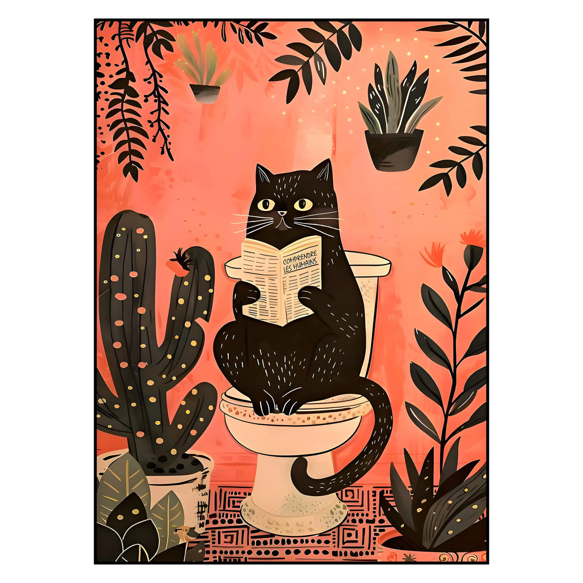 Affiche Toilette Marrante & Affichea