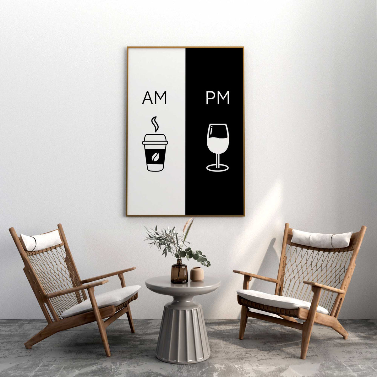 Affiche AM PM | Affichea