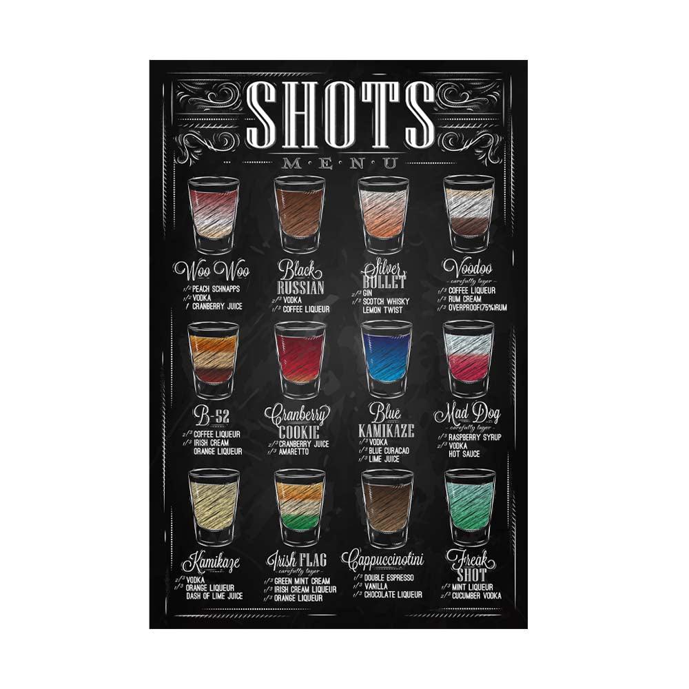Affiche Shooter Cocktail | Affichea