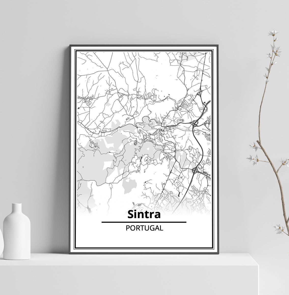 Affiche Carte Sintra | Affichea